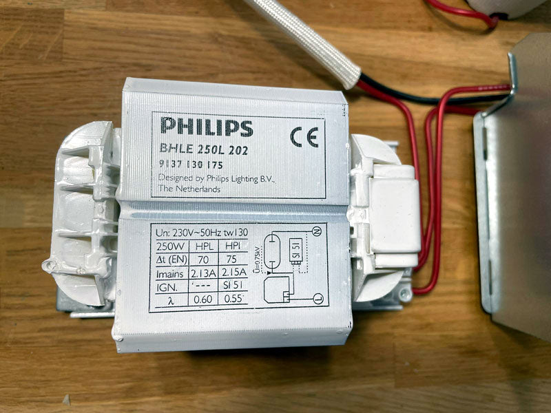 Philips HPI-T en HPL-N 250W HID ballast set unit E40 – DBL Verlichting ...