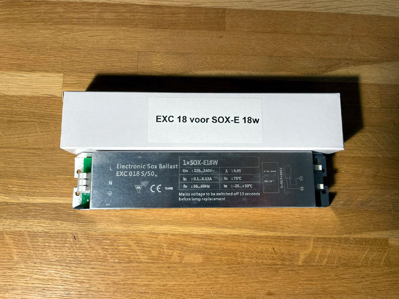 EXC 18 voor SOX-E 18w – DBL Verlichting - webshop