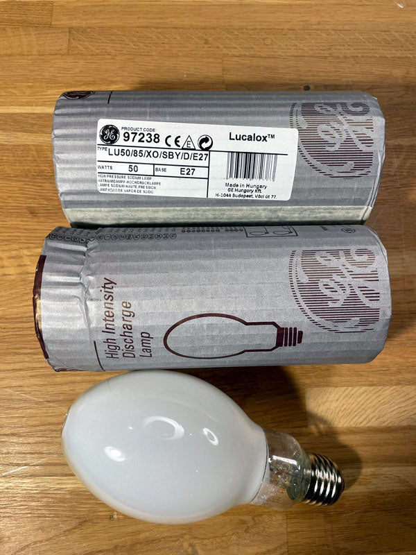 Lucalox LU50/85/XO/SBY/D/E27 97238 - doos 12 stuks – DBL Verlichting ...